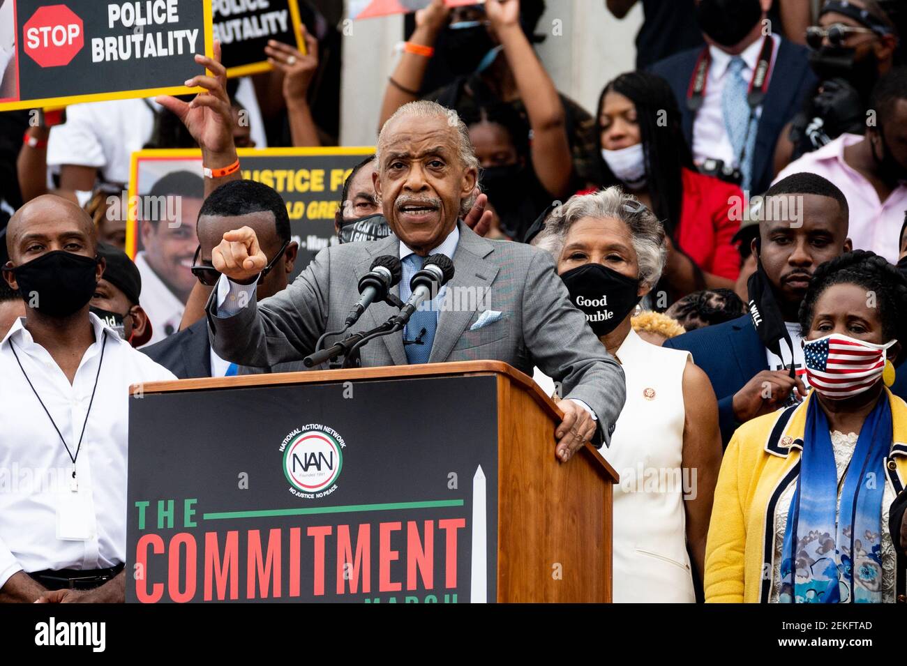 August 28, 2020 - Washington, DC, United States: Rev. Al Sharpton ...