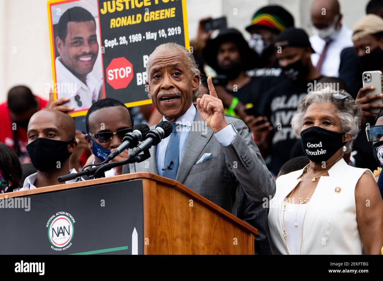 August 28, 2020 - Washington, DC, United States: Rev. Al Sharpton ...