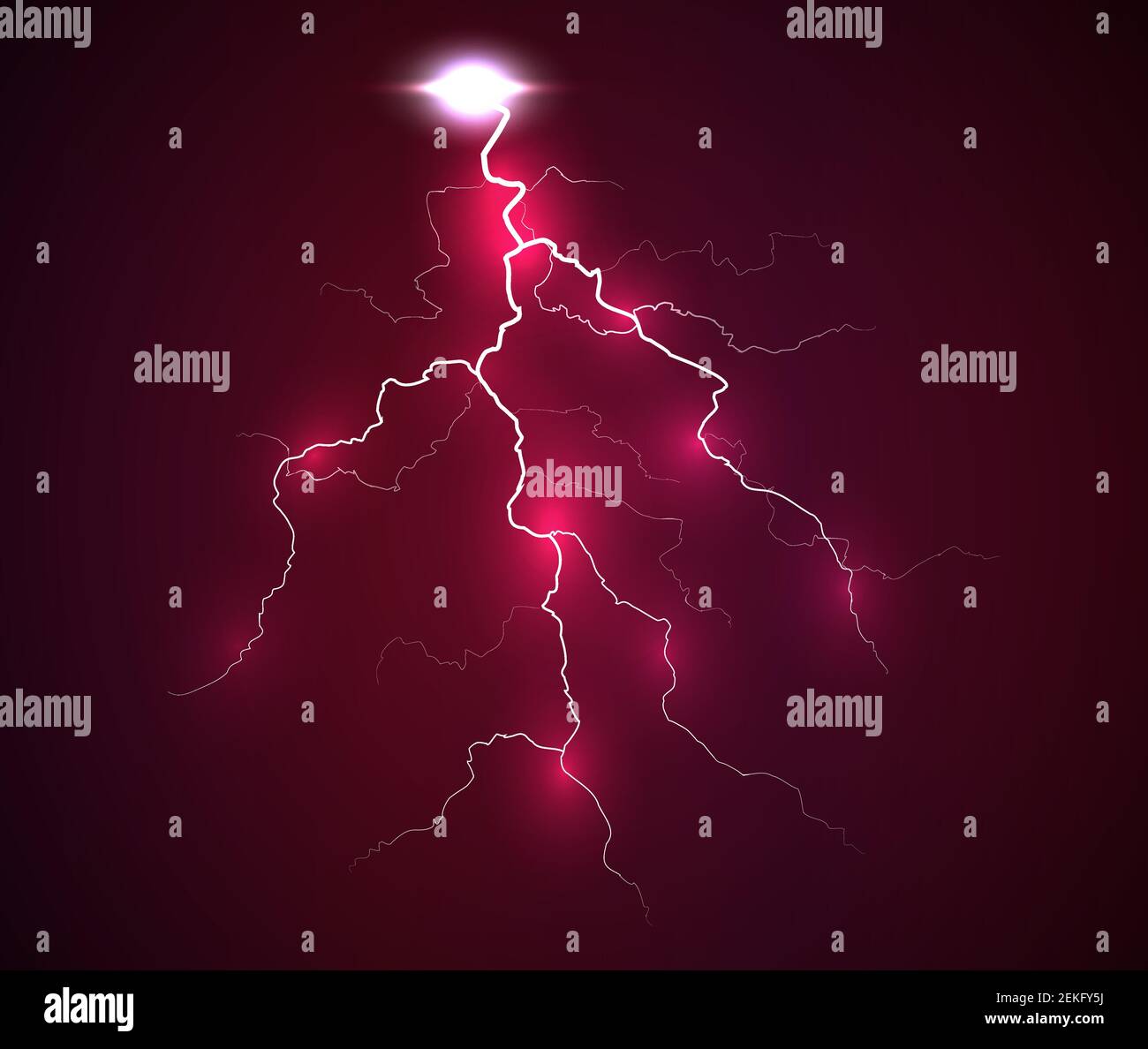 A flash of lightning Stock Vector Image & Art - Alamy