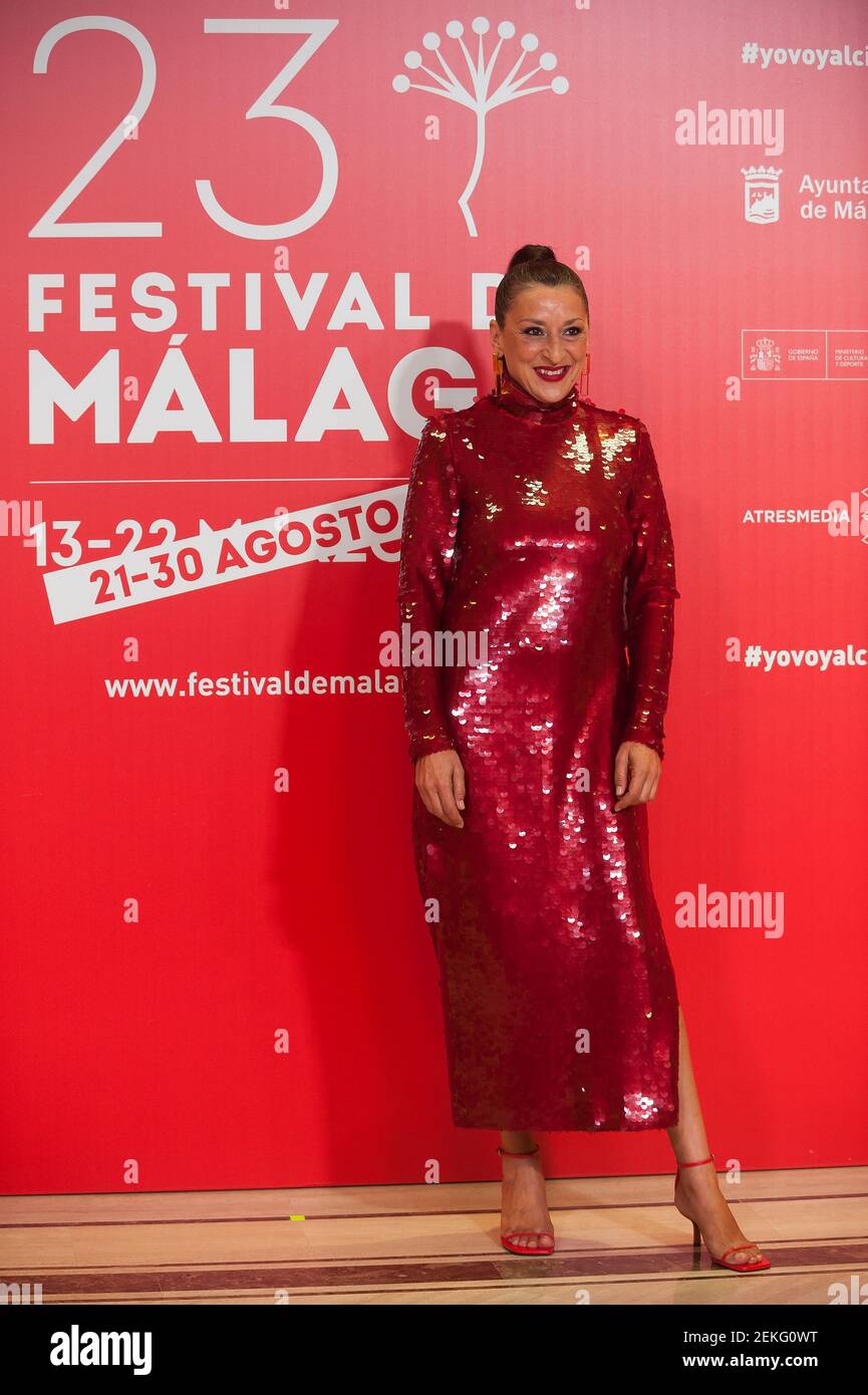 Spanish actress Mariola Fuentes attends the Malaga Film Festival ...