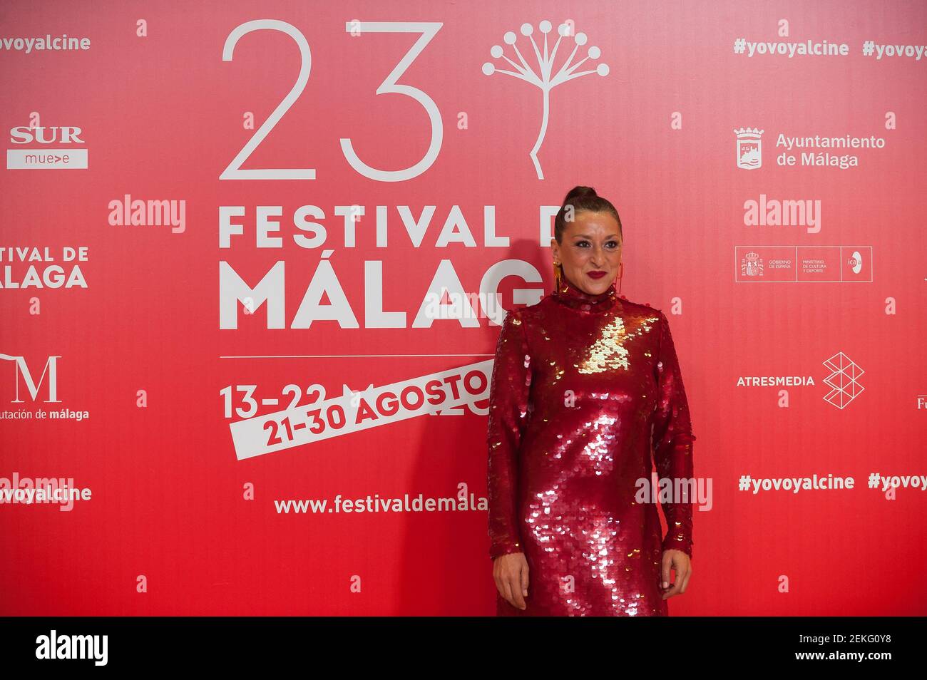 Spanish actress Mariola Fuentes attends the Malaga Film Festival ...