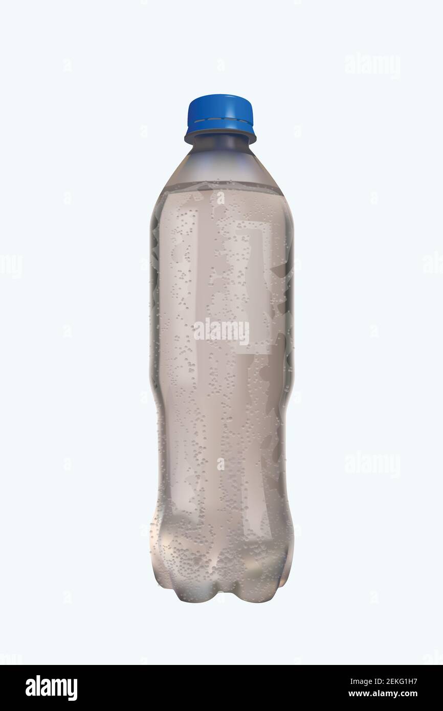 Bottle clear water on Stock Vector Images - Alamy
