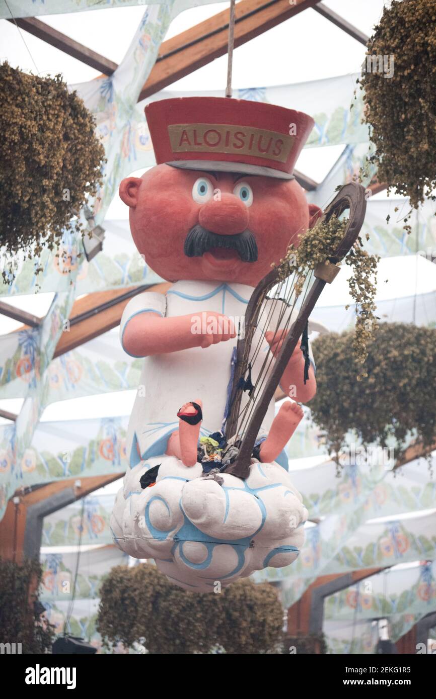 Germany Munch The Aloisius Angel in the Hofbrau tent at Octoberfest ...