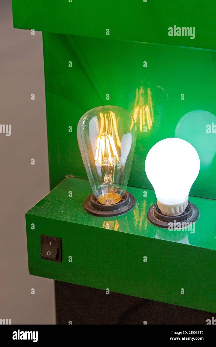 Retro style led bulb hi-res stock photography and images - Alamy