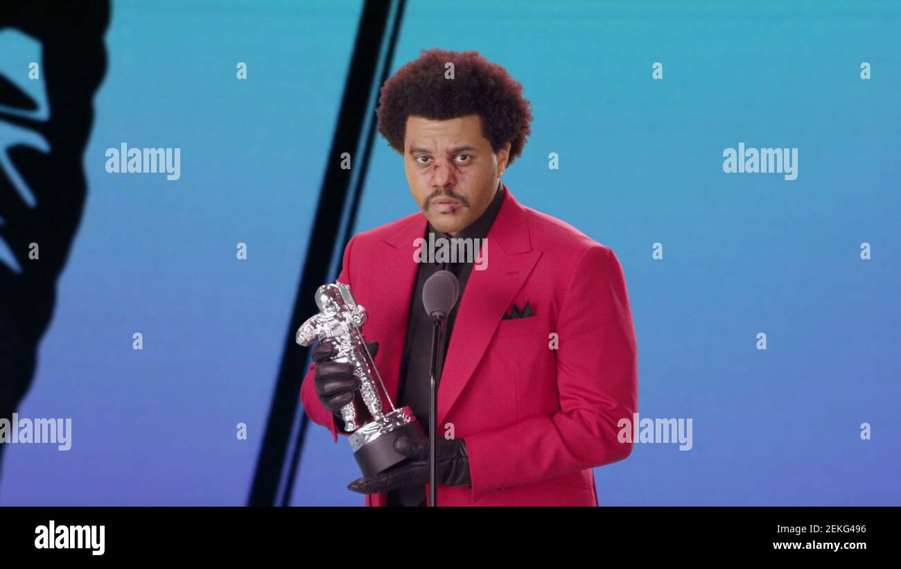 The Weeknd's acceptance speech during the 2020 MTV Video Music Awards ...