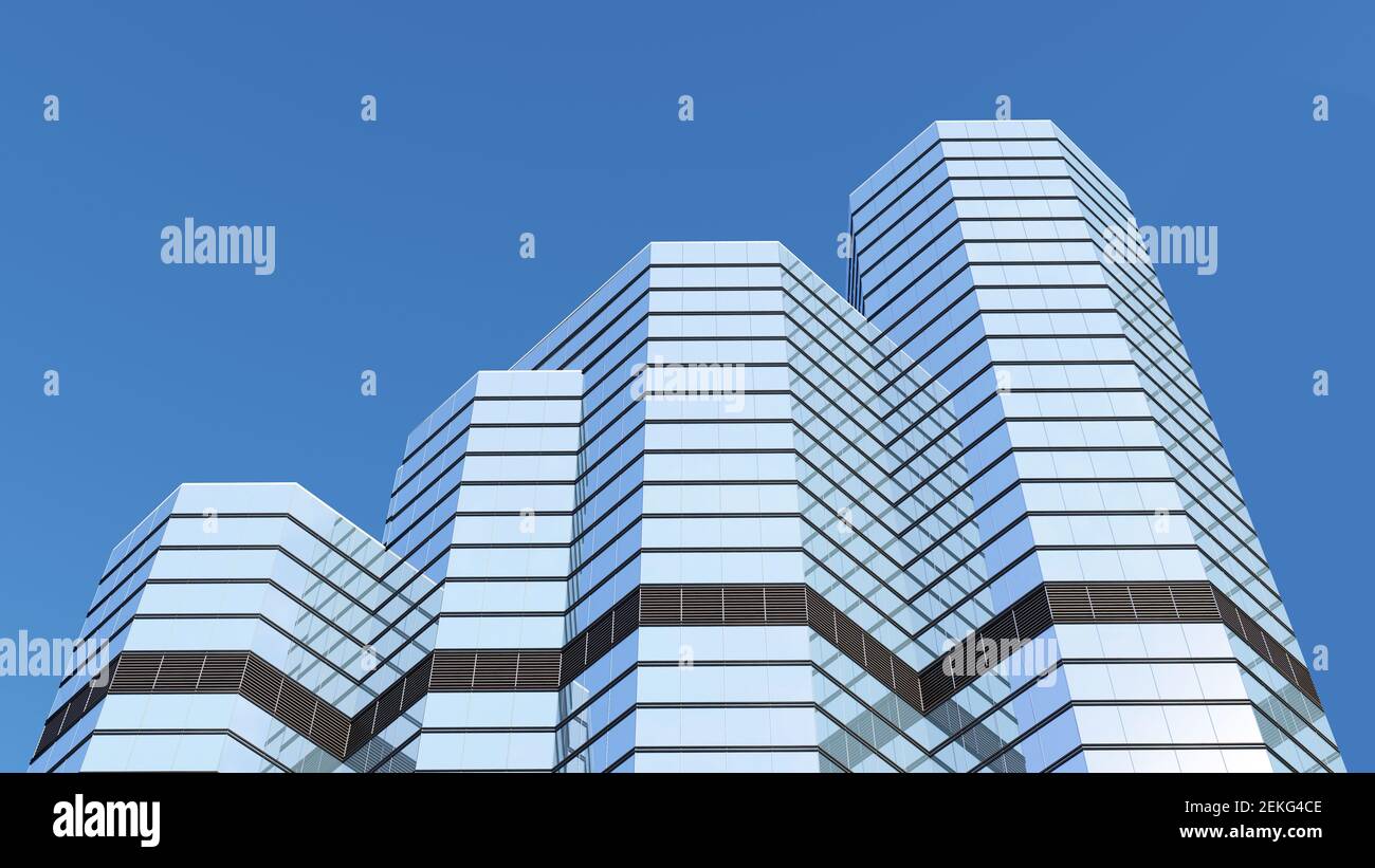 3d rendering high rising hi-res stock photography and images - Alamy