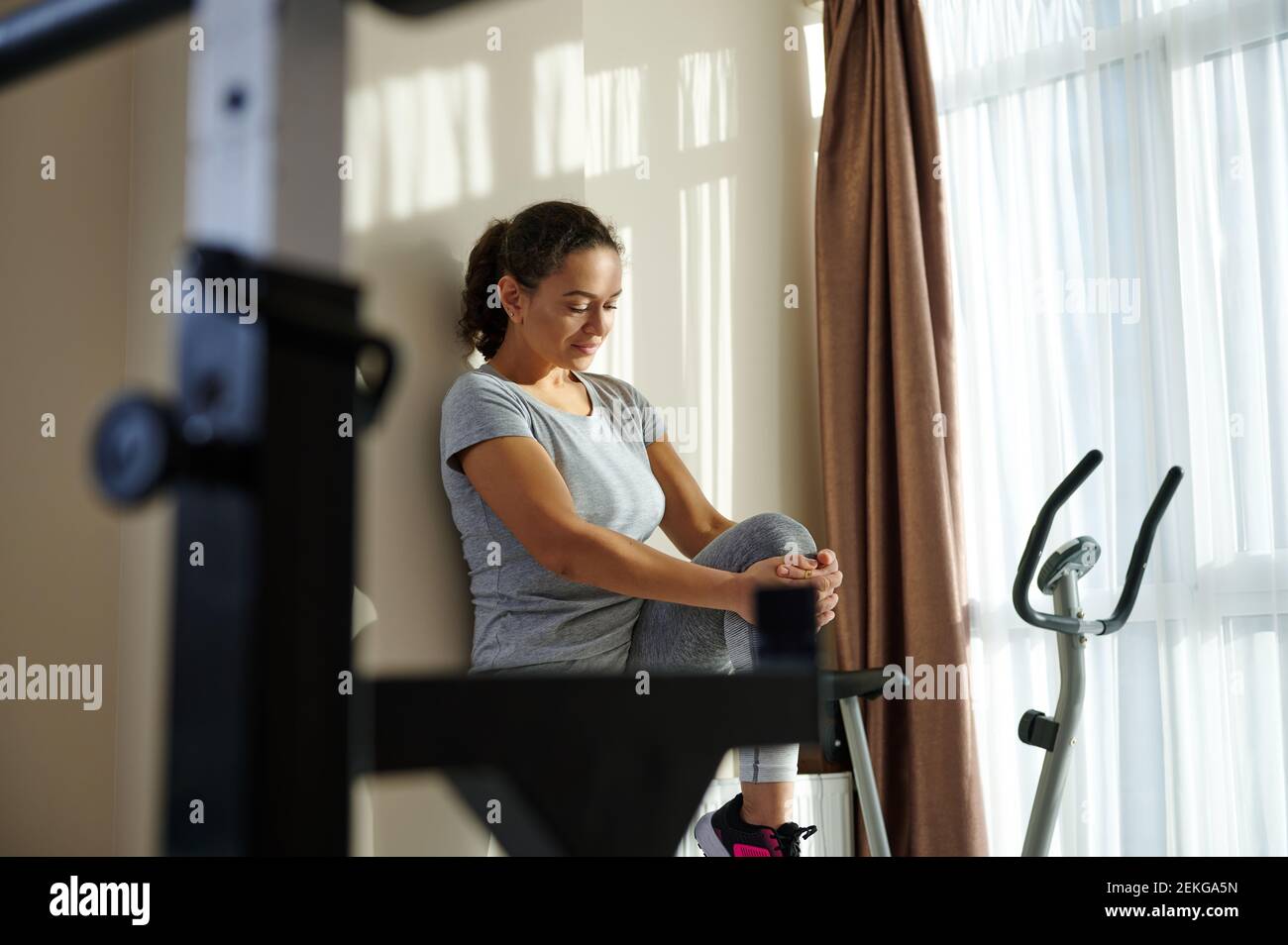 Stretching rack hi-res stock photography and images - Alamy