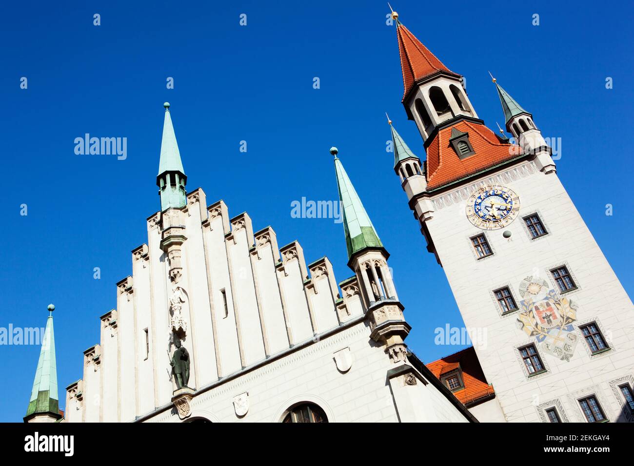 The Altes Rathaus, or Old Town Hall in Munich Stock Photo - Alamy