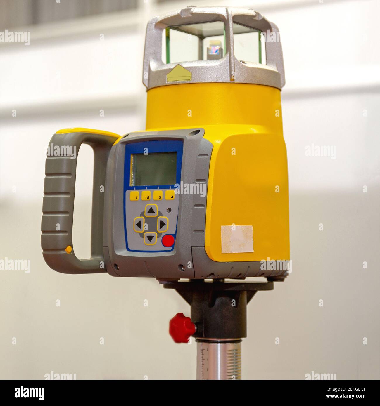 Grade Laser Beam Device Precision Surveying Equipment Stock Photo - Alamy