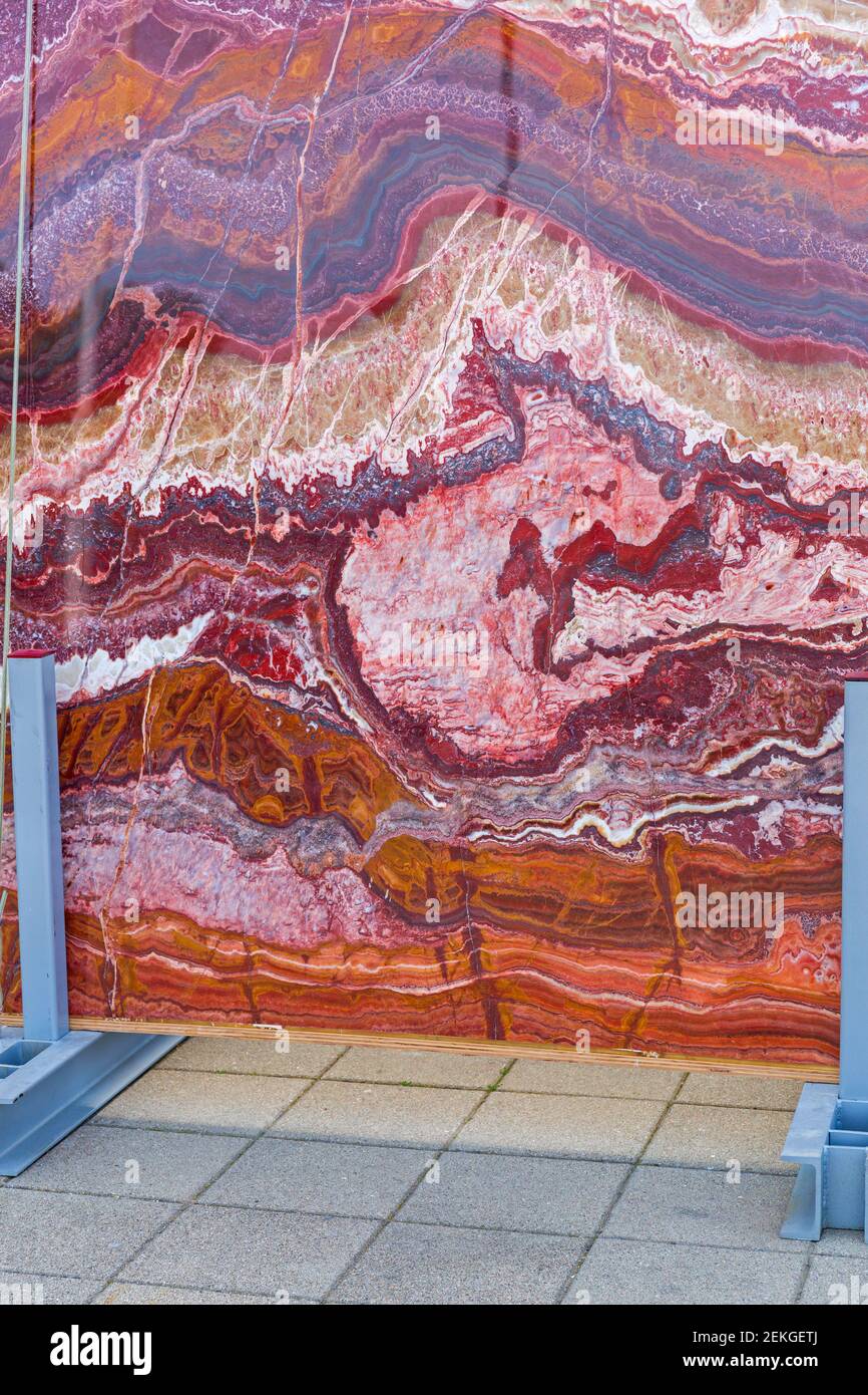 Purple marble granite stone slab High Resolution Stock Photography and ...