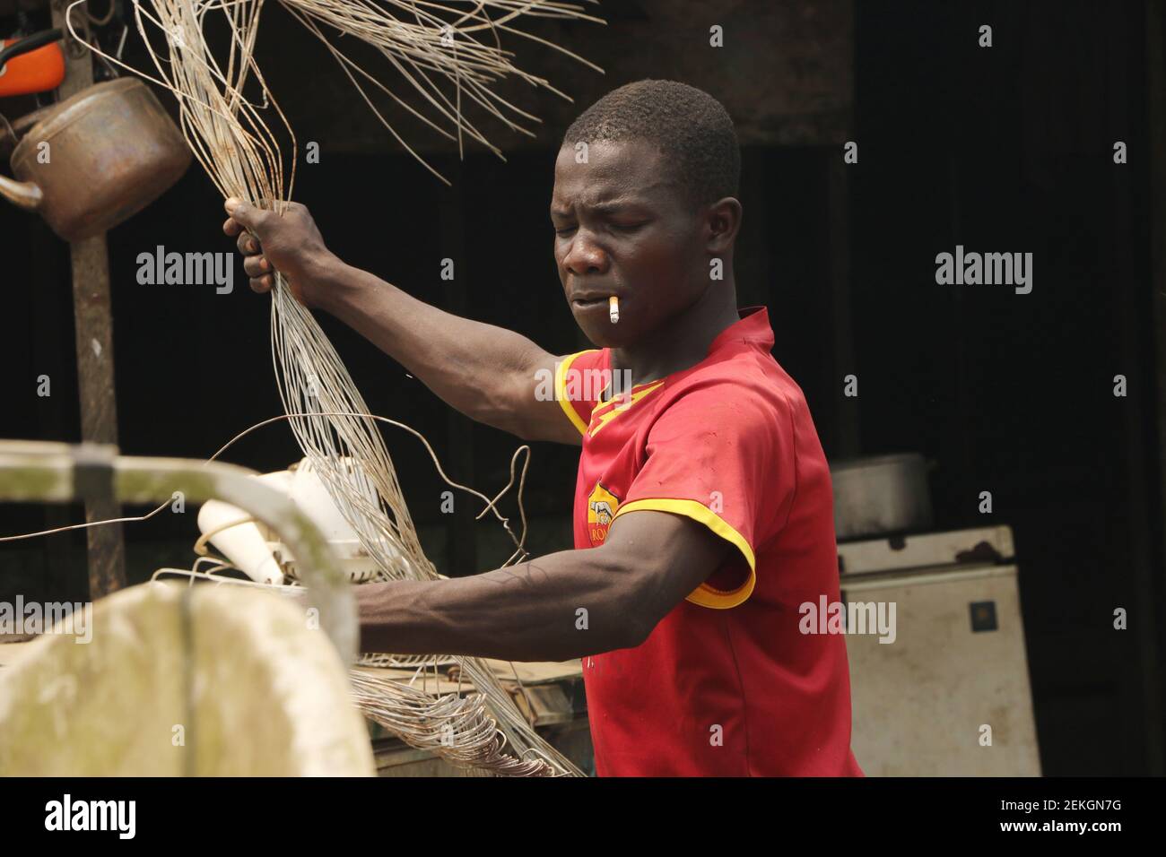 Scavenger men hi-res stock photography and images - Alamy