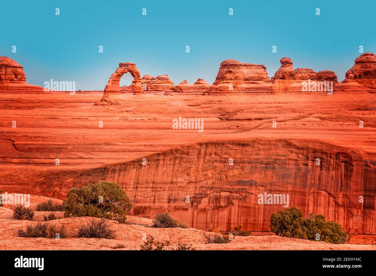 Delicate arch viewpoint trail hi-res stock photography and images - Alamy