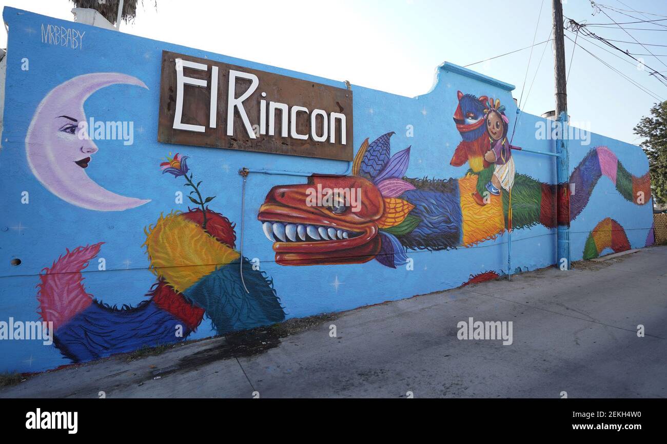 Artist Michelle Guerrero recently finished this mural on the side of ...