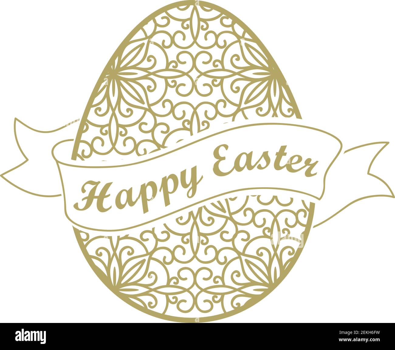 Easter eggs, vector Stock Vector Image & Art - Alamy