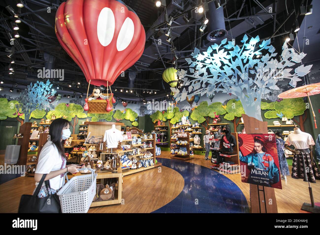 Inside view of a Disney flagship store in Shanghai, China, 3 September ...