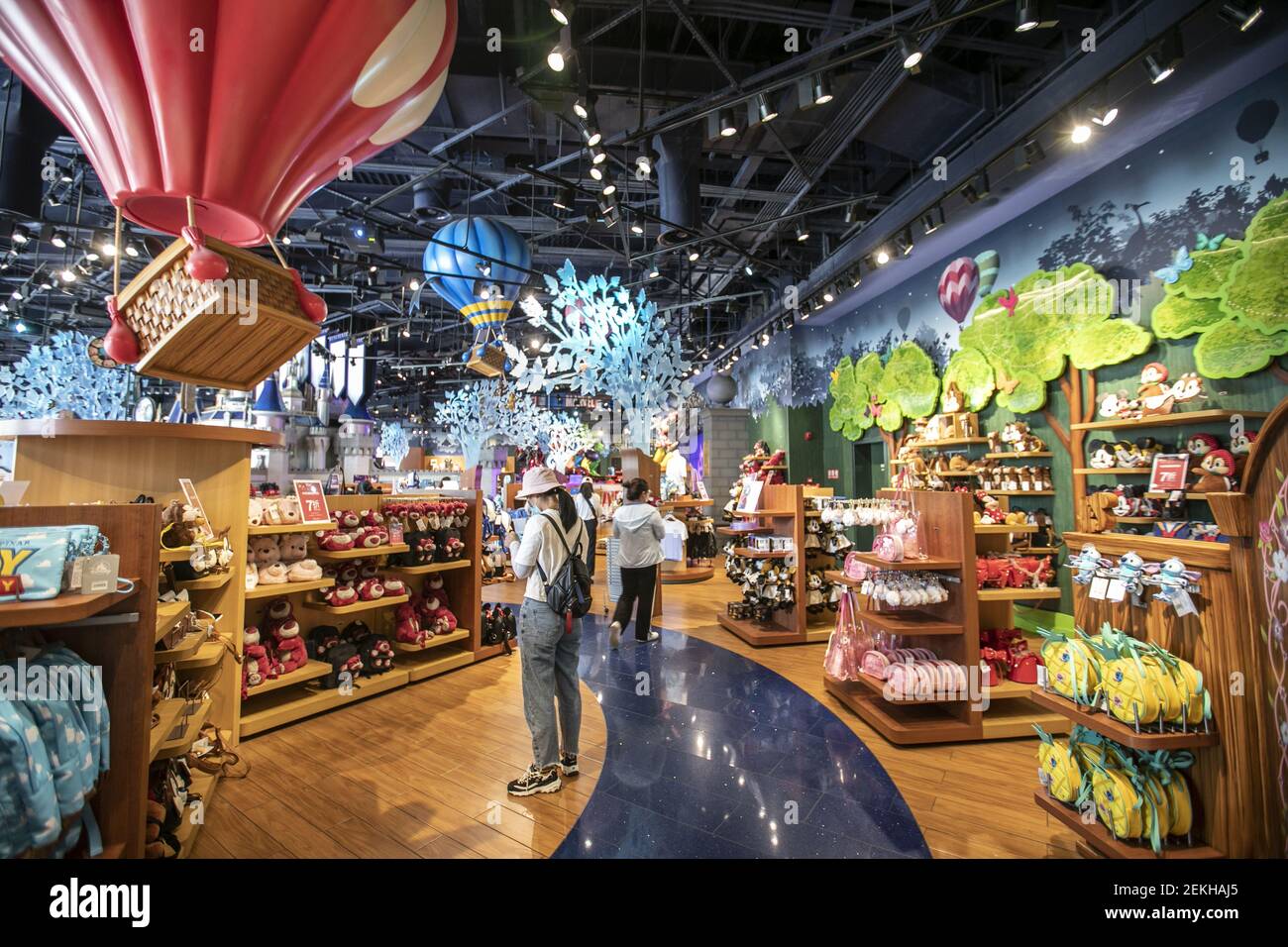 Inside view of a Disney flagship store in Shanghai, China, 3 September ...
