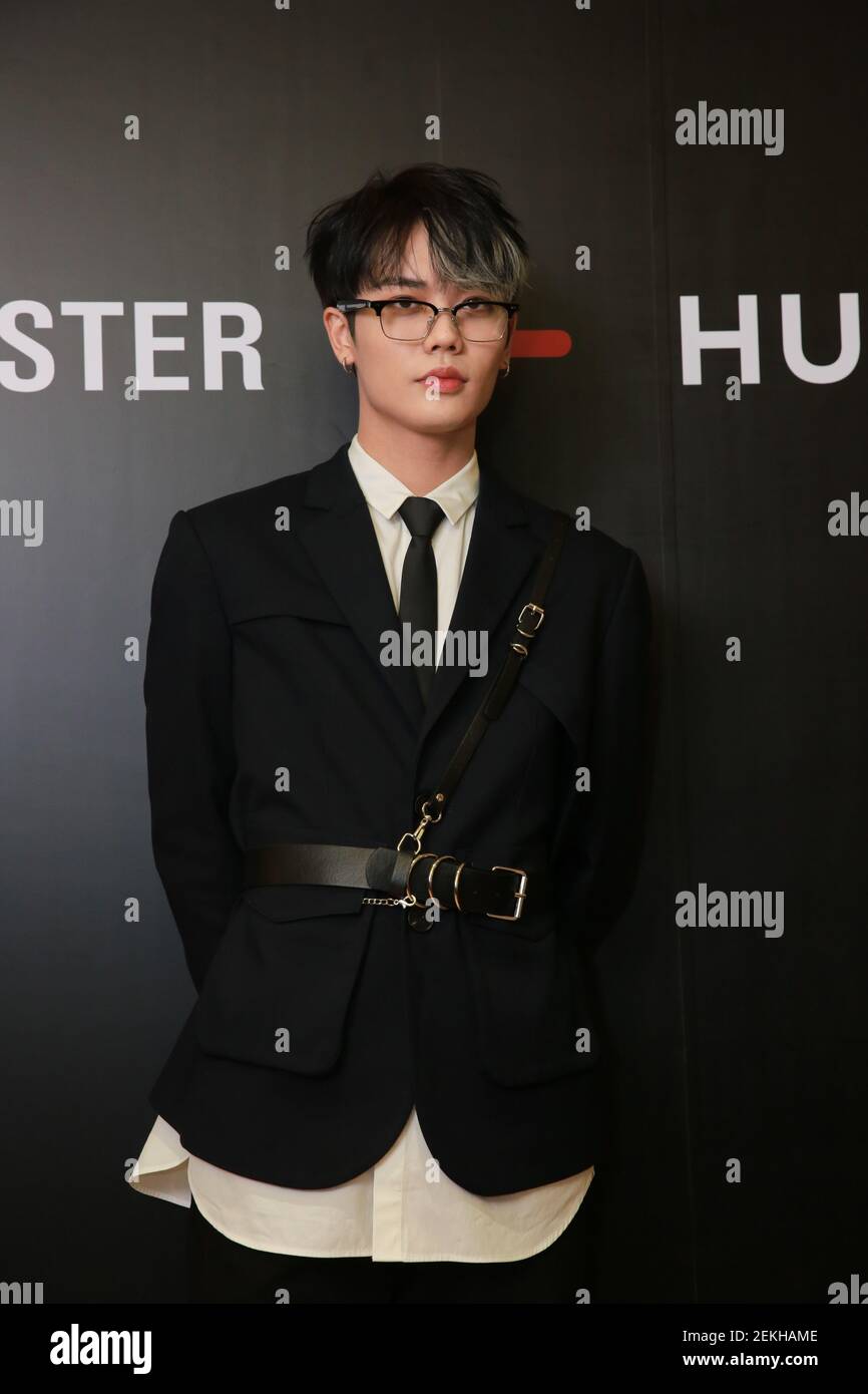 Chinese-Taiwanese actor and singer Lin Yanjun or Evan Lin attends the ...