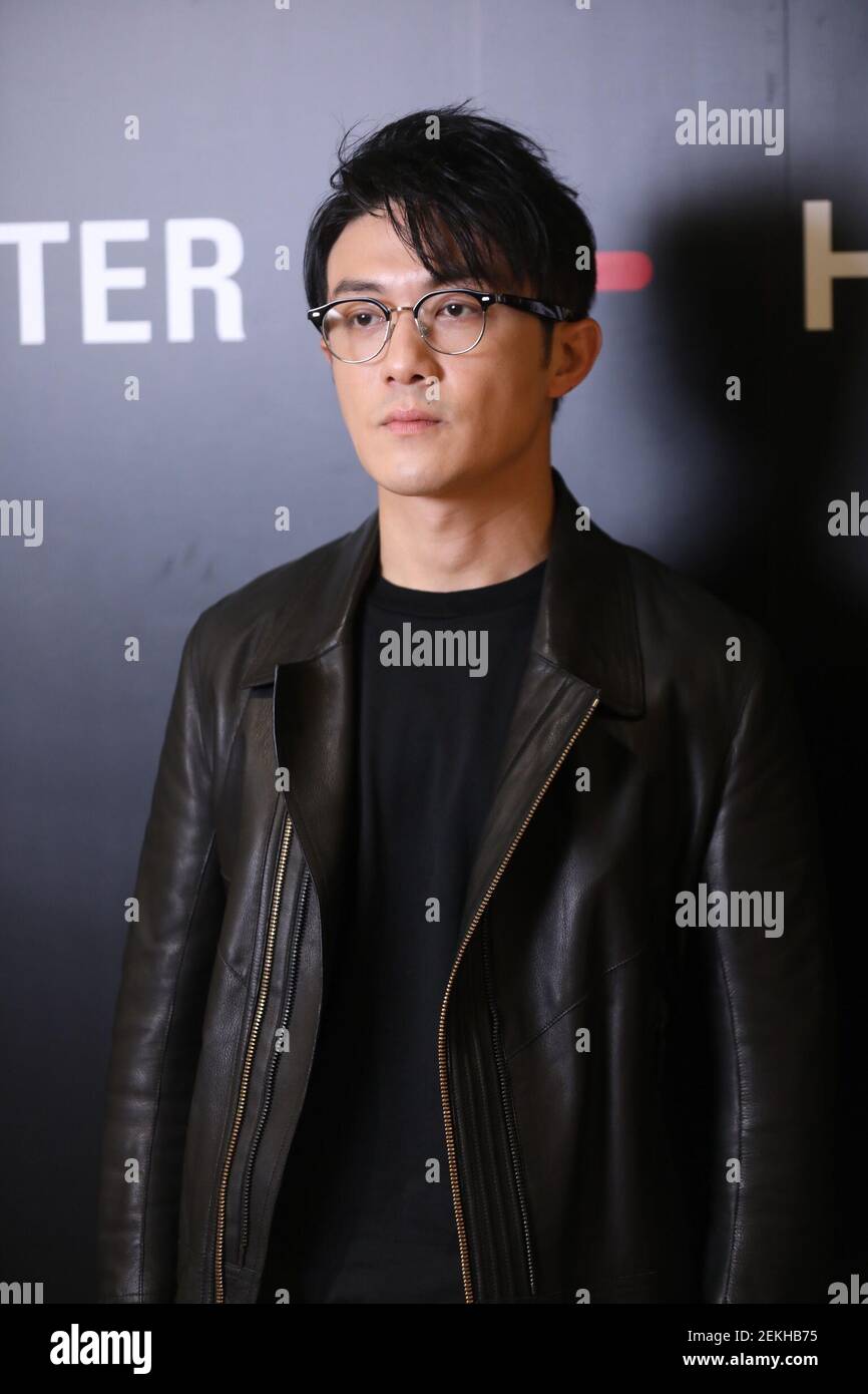 Chinese actor Li Zefeng attends a promotional event of Gentle Monster in Shanghai, China, 7 ...
