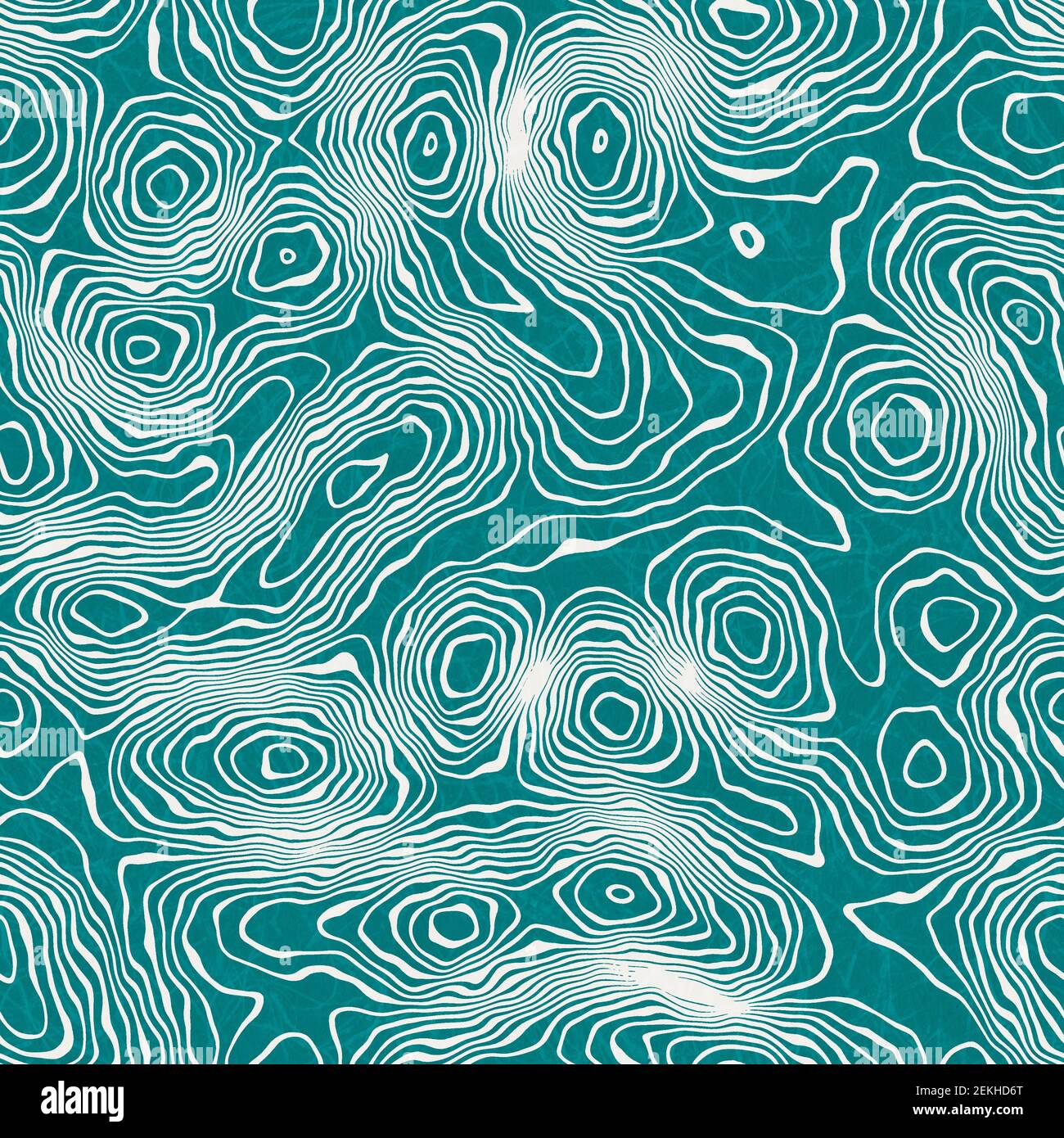 Seamless earth line map organic pattern print Stock Photo - Alamy
