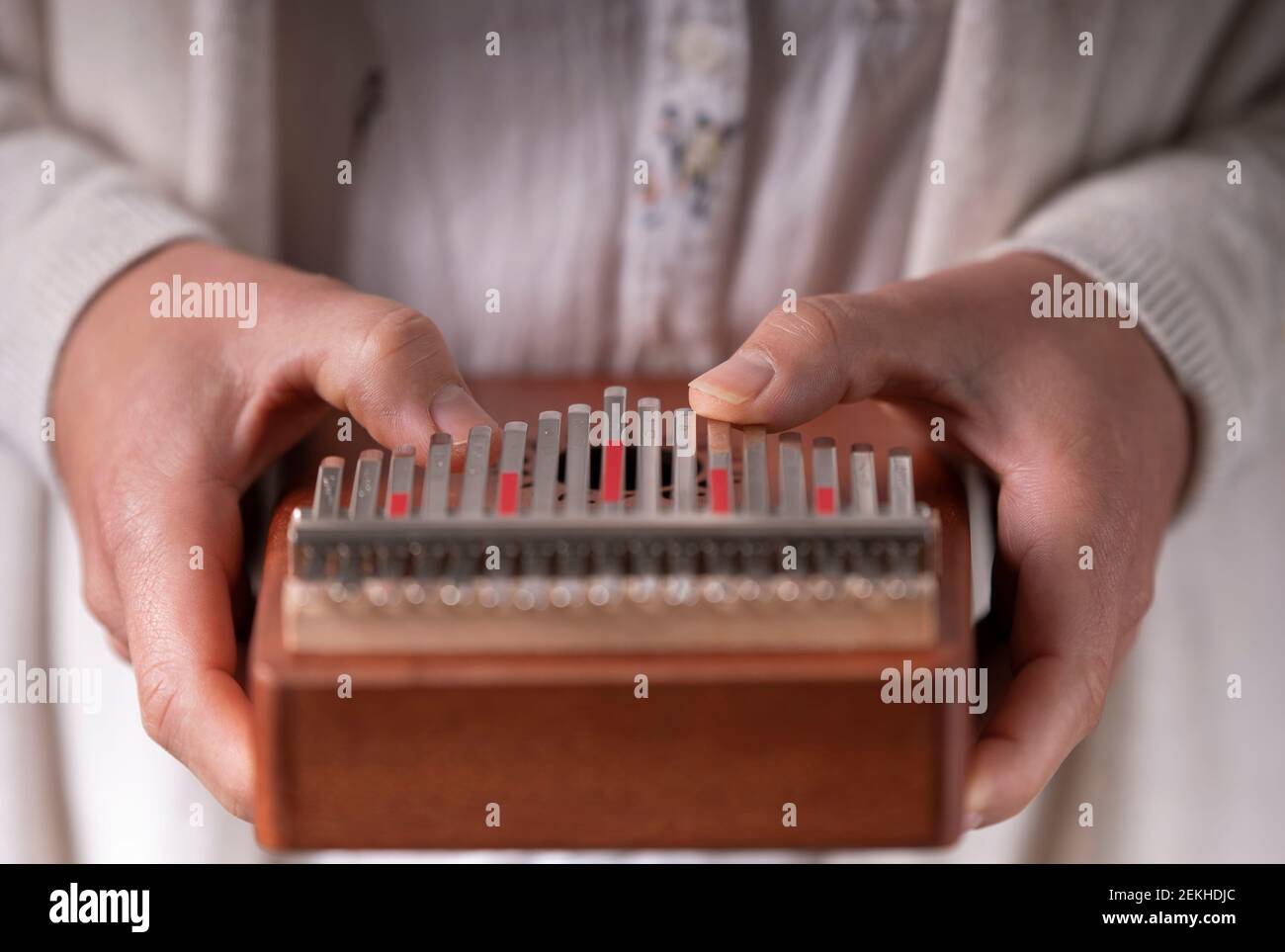 Playing with nail hi-res stock photography and images - Alamy