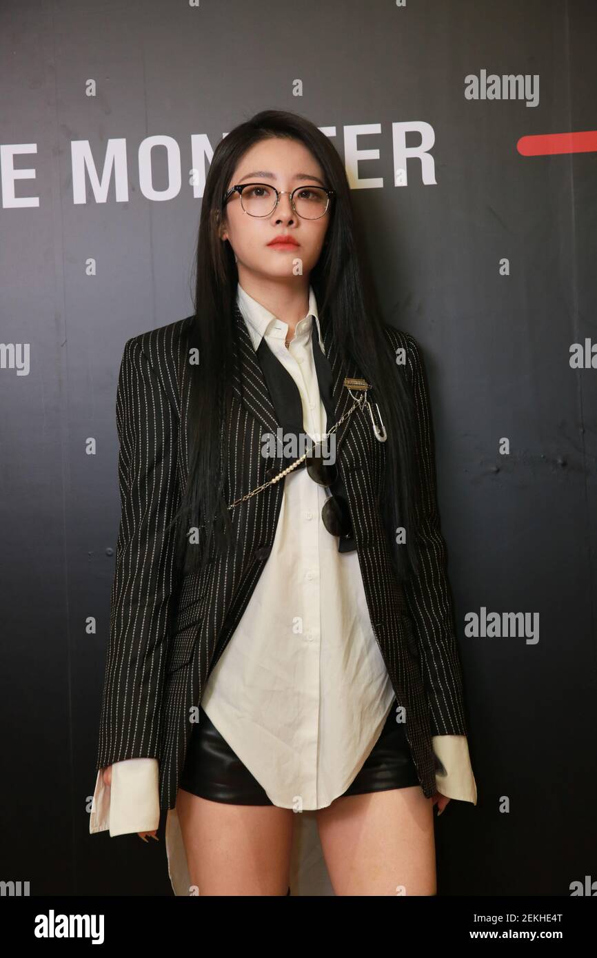 Chinese idol and singer Yu Yan, a member of girl group THE9, also known ...