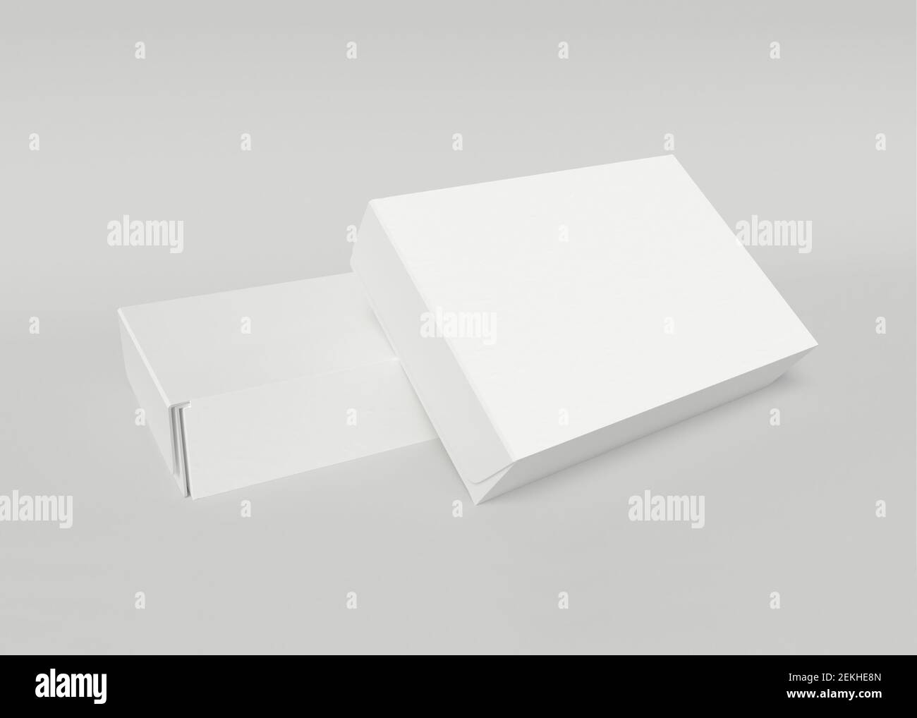 3d Paper Box Packaging mockup Stock Photo - Alamy