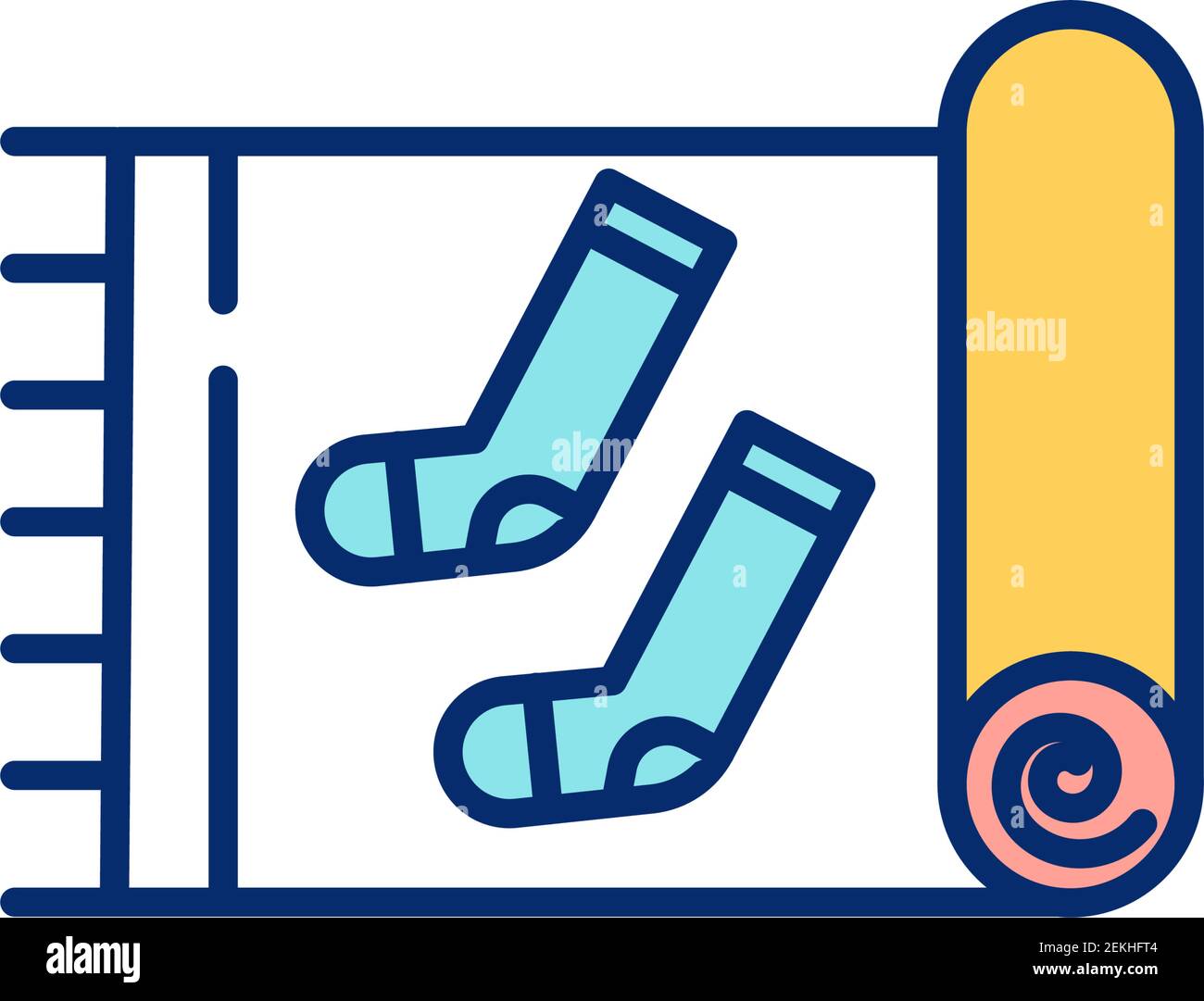 Packing clothes for traveling RGB color icon Stock Vector Image & Art ...