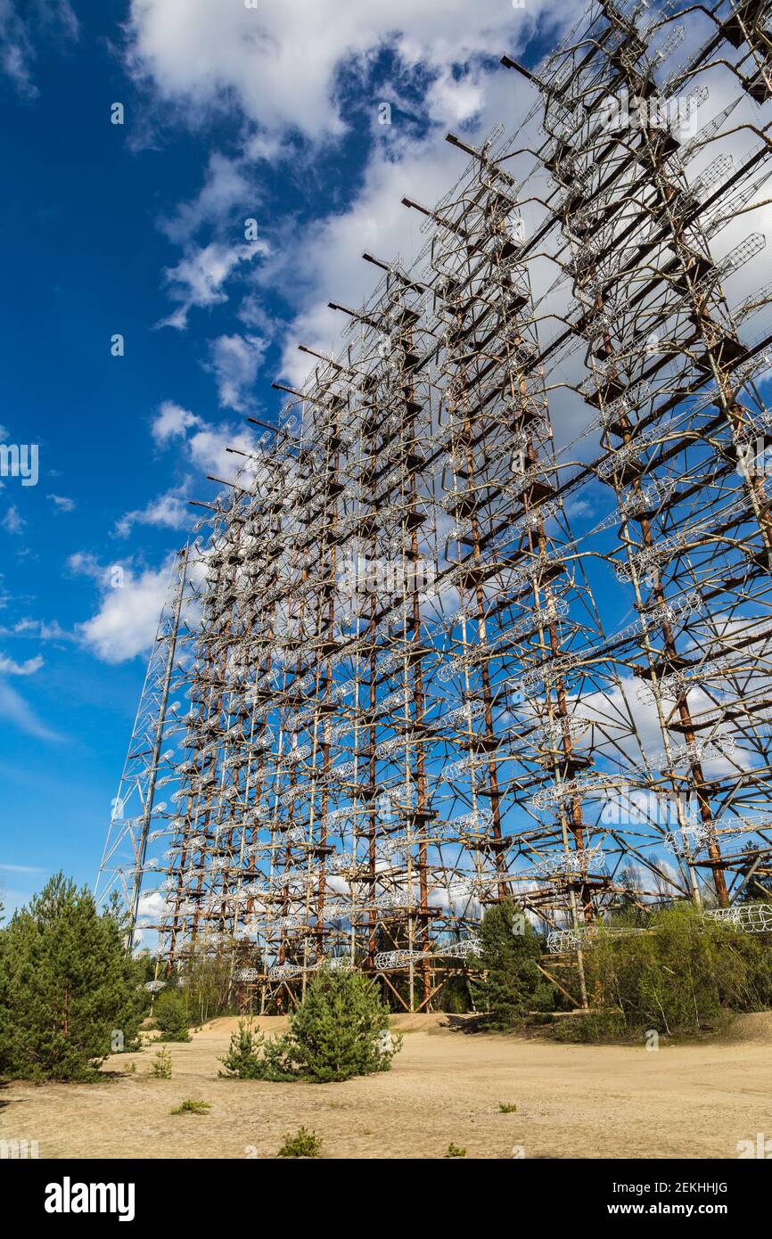 Chernobyl chornobyl duga radar hi-res stock photography and images - Alamy