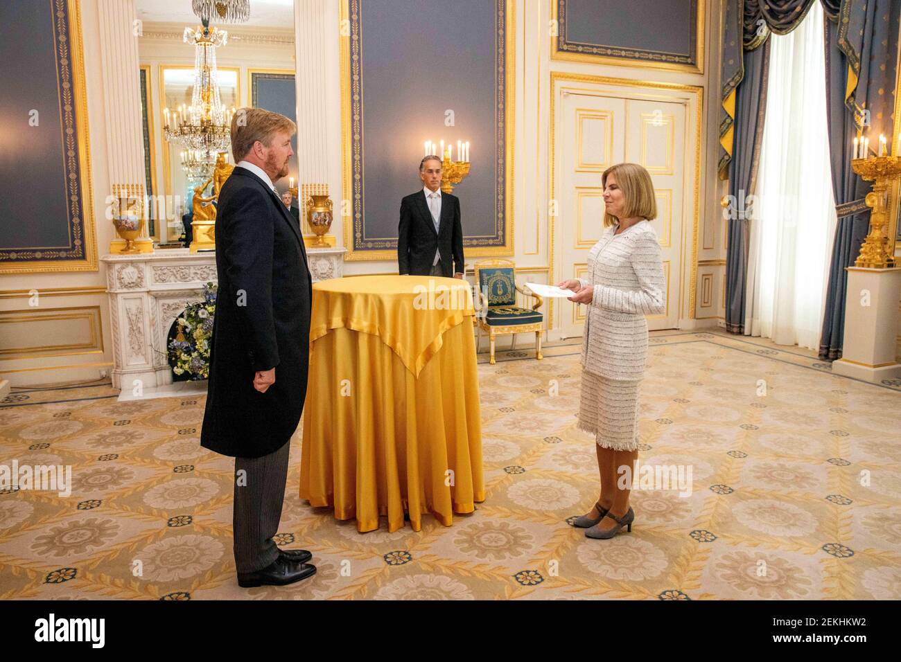 Presentation of the credentials of the ambassador of the Republic of ...