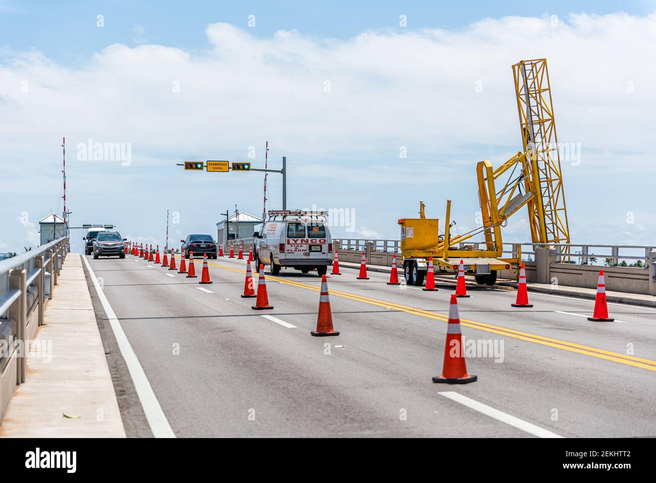 Bal Harbour, USA - May 8, 2018: Miami, Florida with Biscayne Bay ...