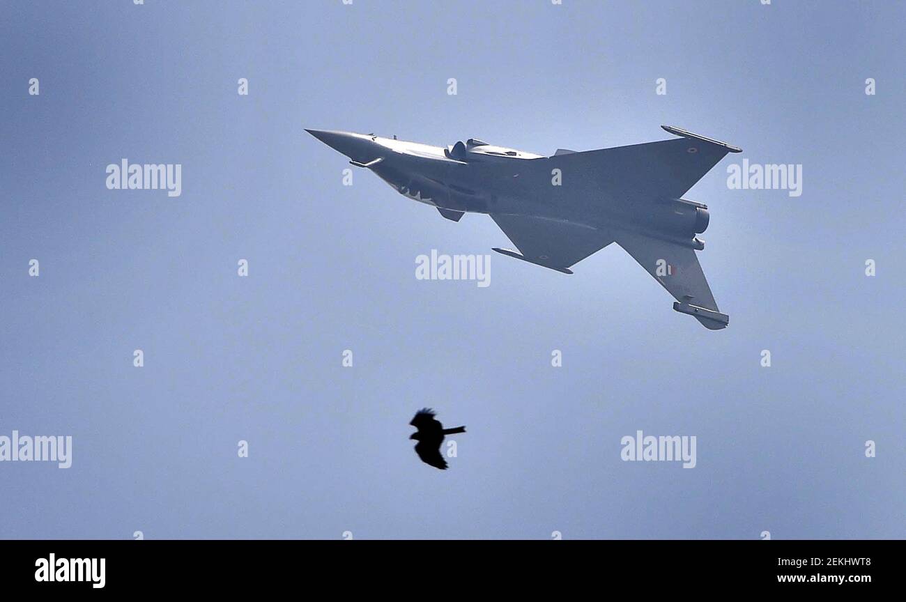 AMBALA, INDIA - SEPTEMBER 10: IAF's Rafale aircraft flies during the ...