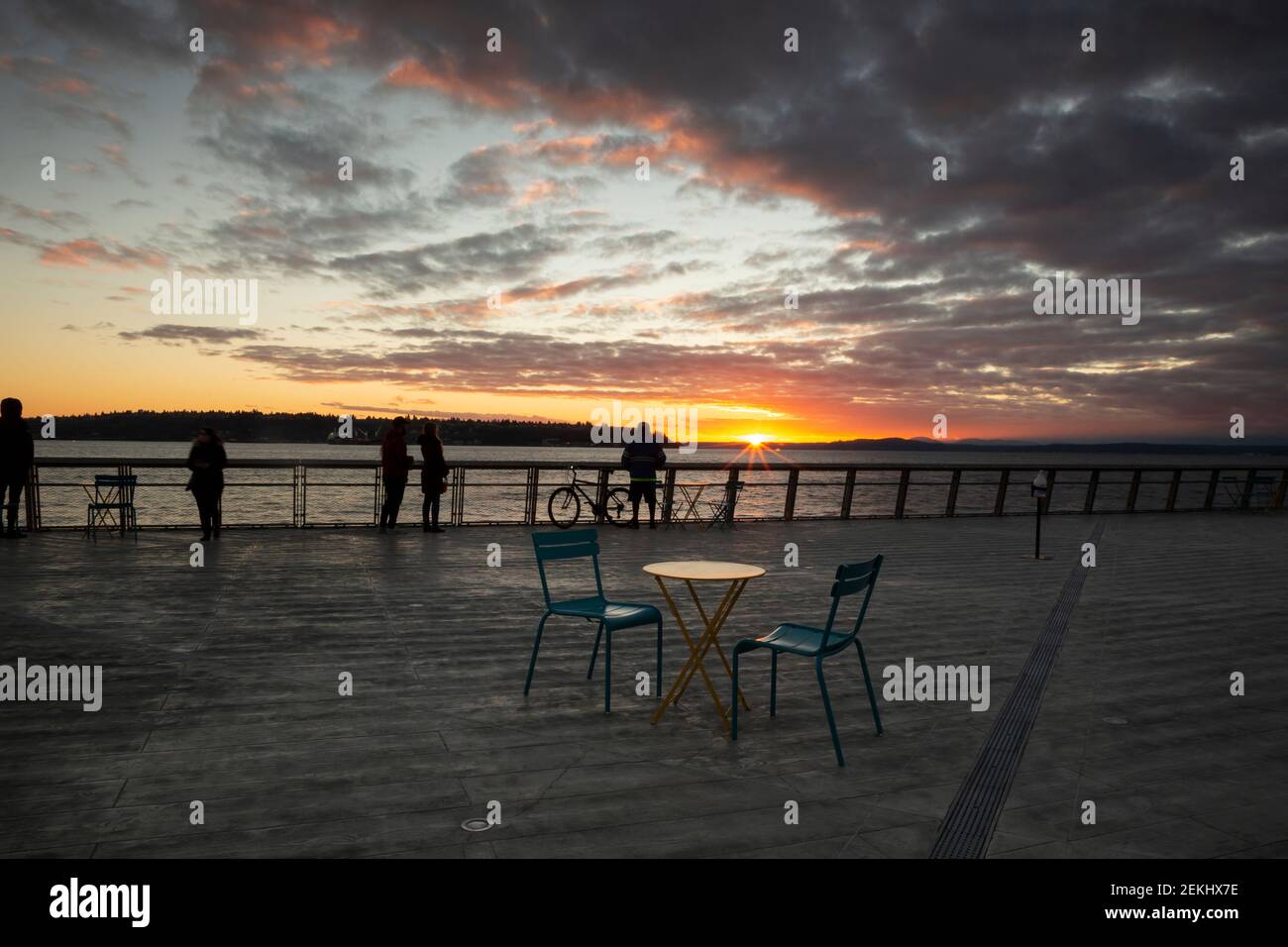 Olympic park sculptures seattle hi-res stock photography and images - Alamy