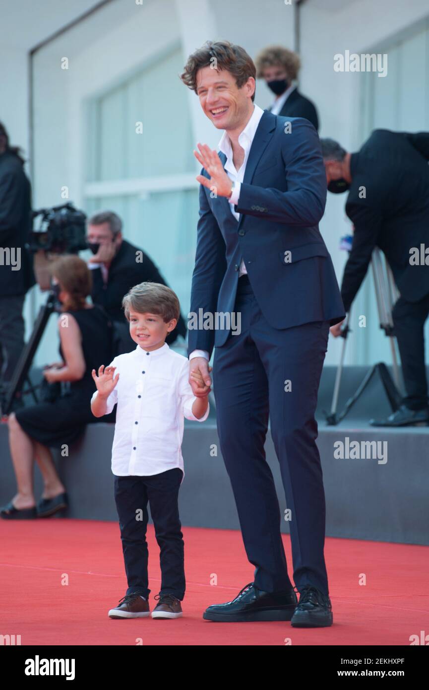 James Norton and Daniel Lamont, Nowhere Special Premiere, 77th Venice ...