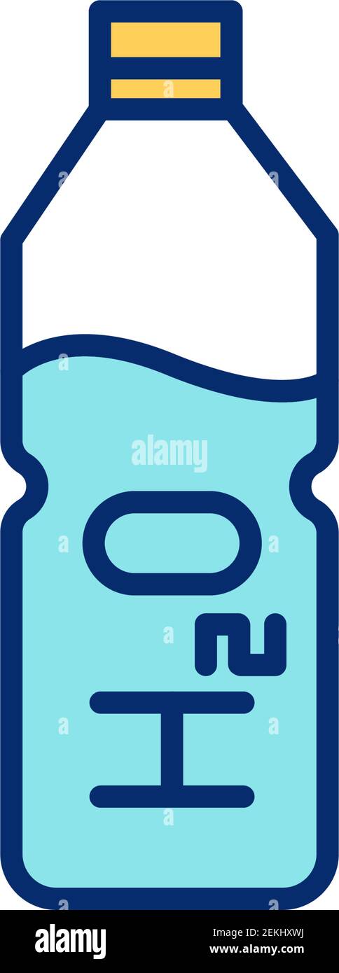 Drinking enough water RGB color icon Stock Vector Image & Art - Alamy