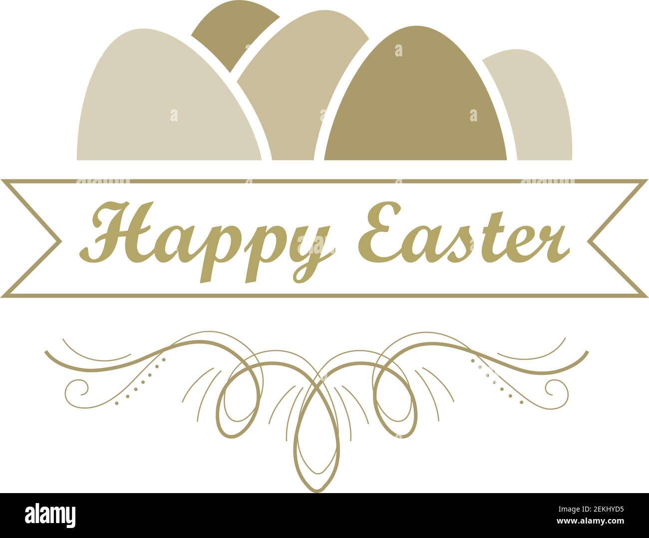 Easter eggs, vector Stock Vector Image & Art - Alamy