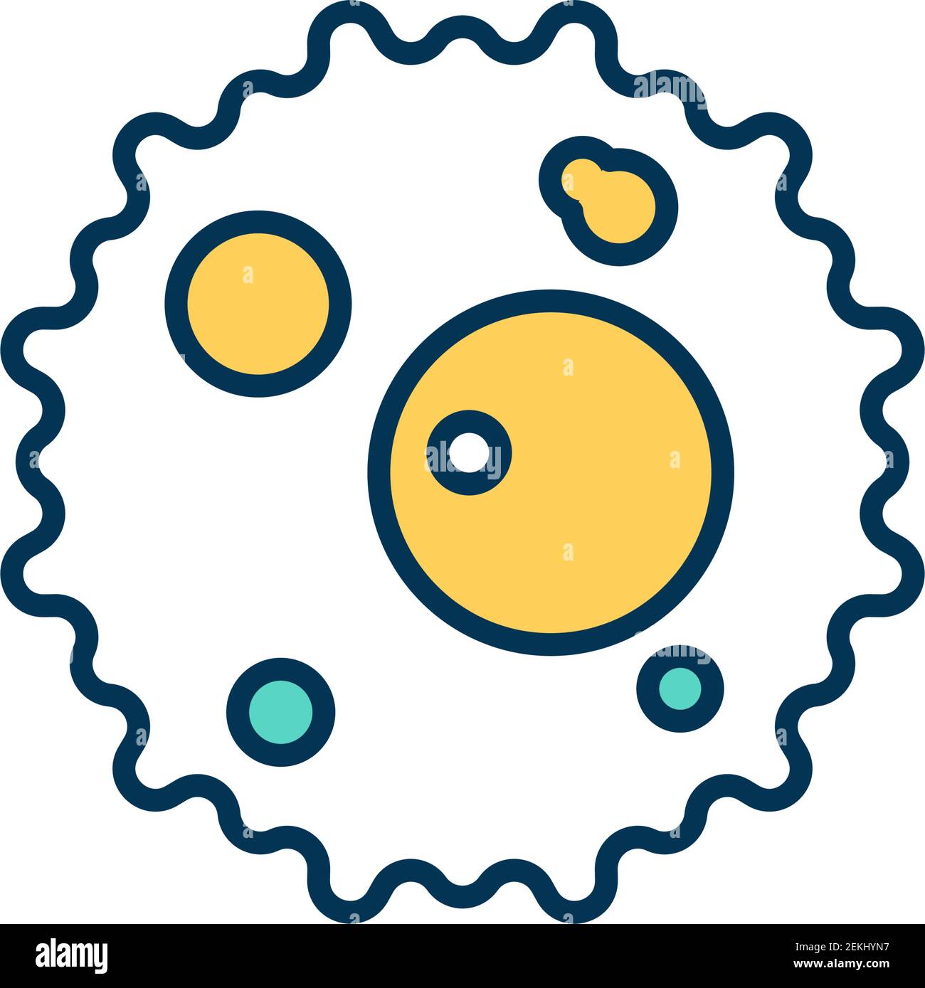 Viral infections in houseplants RGB color icon Stock Vector Image & Art ...