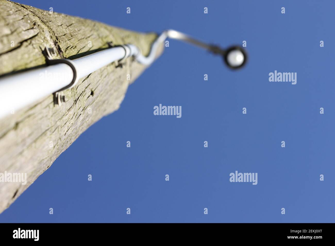 Rural Light Pole Stock Photo - Alamy