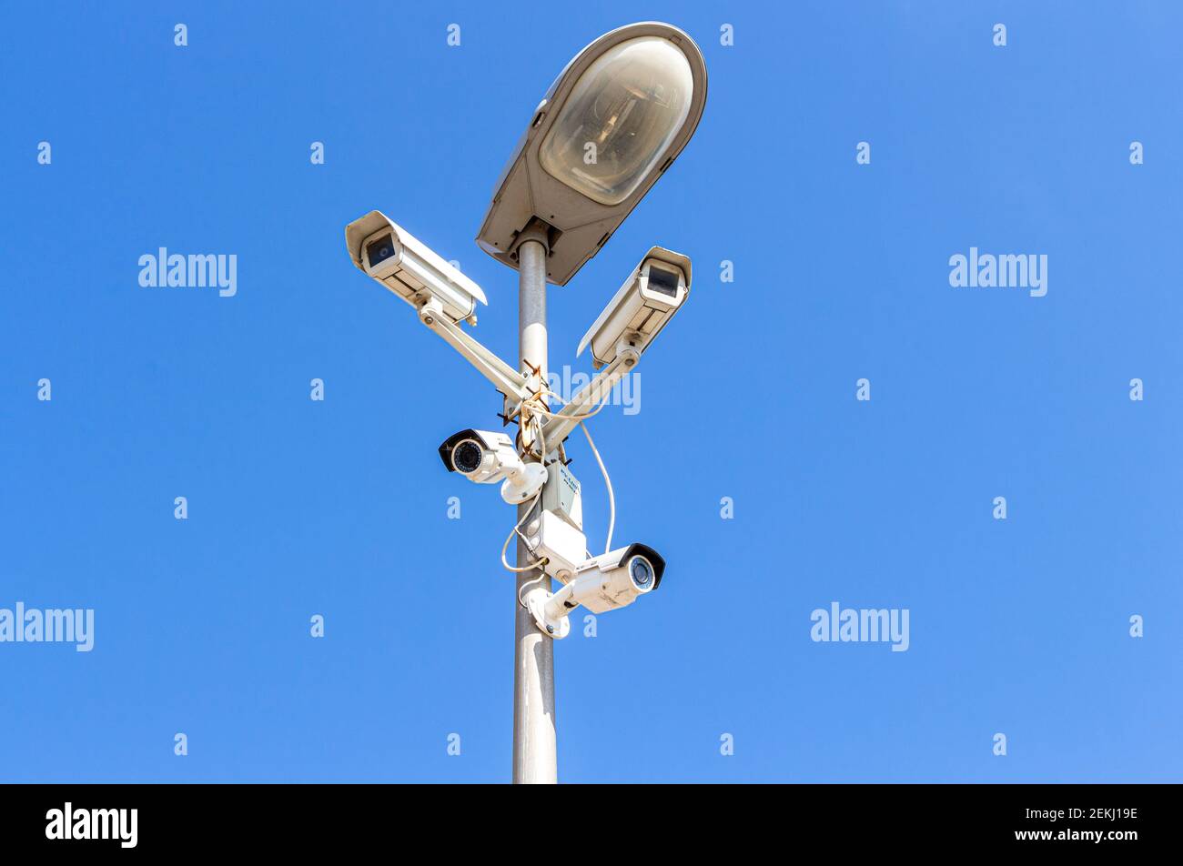 Pole Mounted Cctv Cameras High Resolution Stock Photography and Images ...
