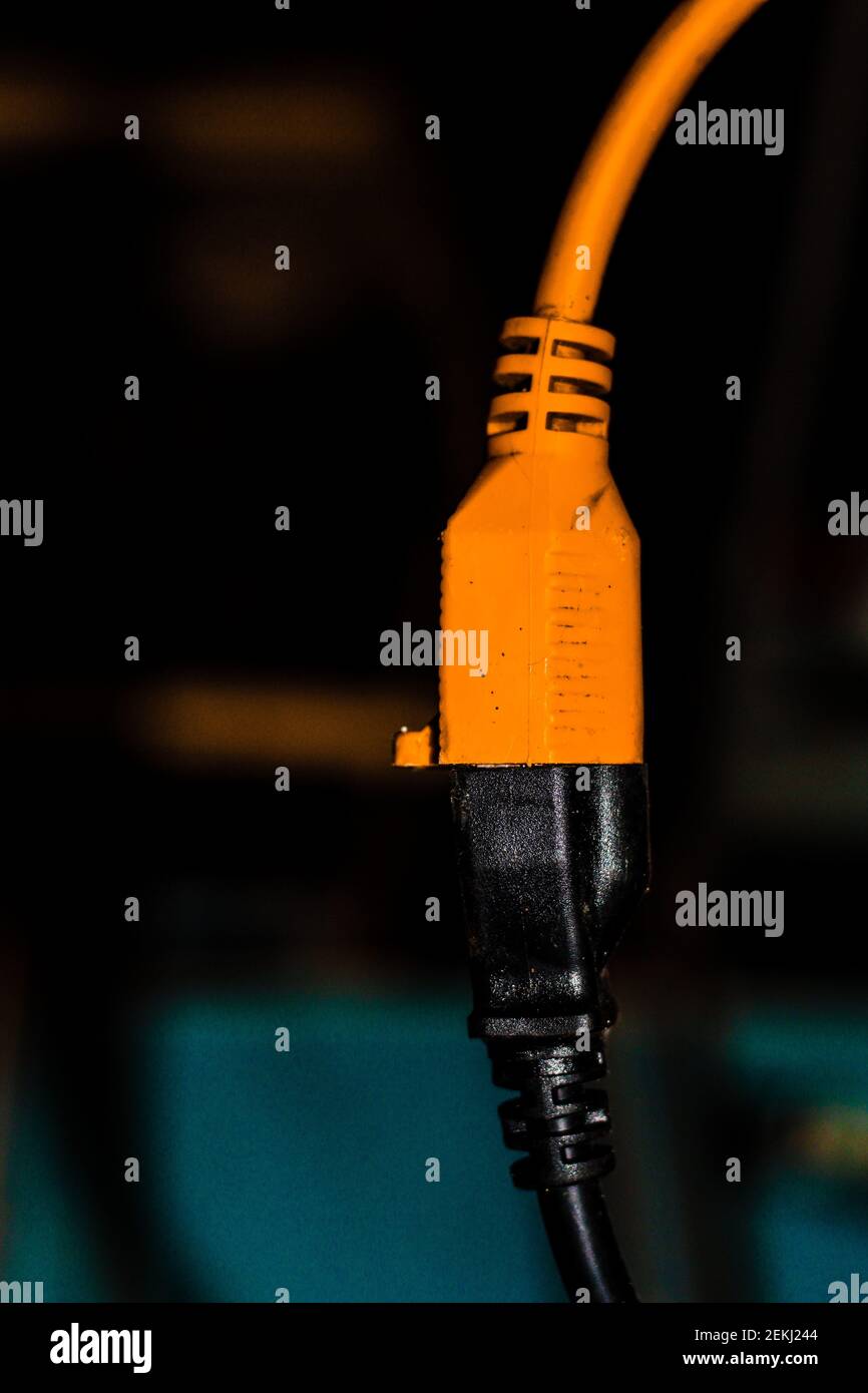 Plugged in cords hi-res stock photography and images - Alamy