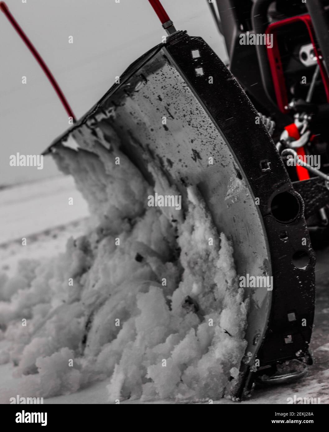 Plowing driveway hi-res stock photography and images - Alamy