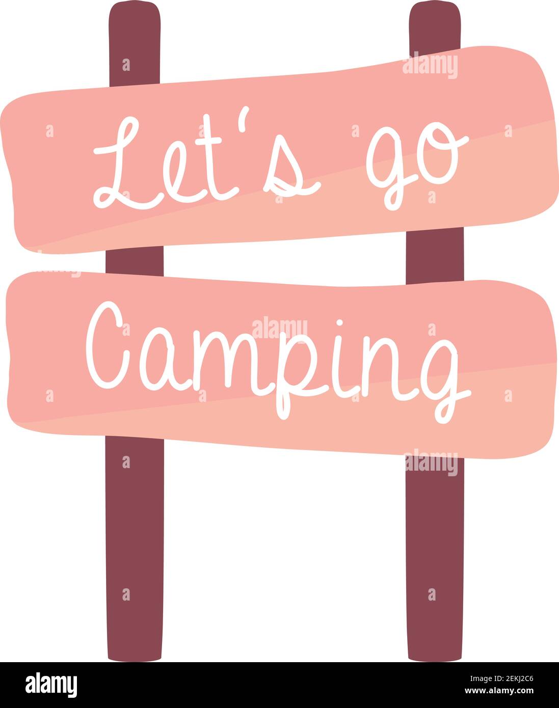 Lets camping Stock Vector Images - Alamy