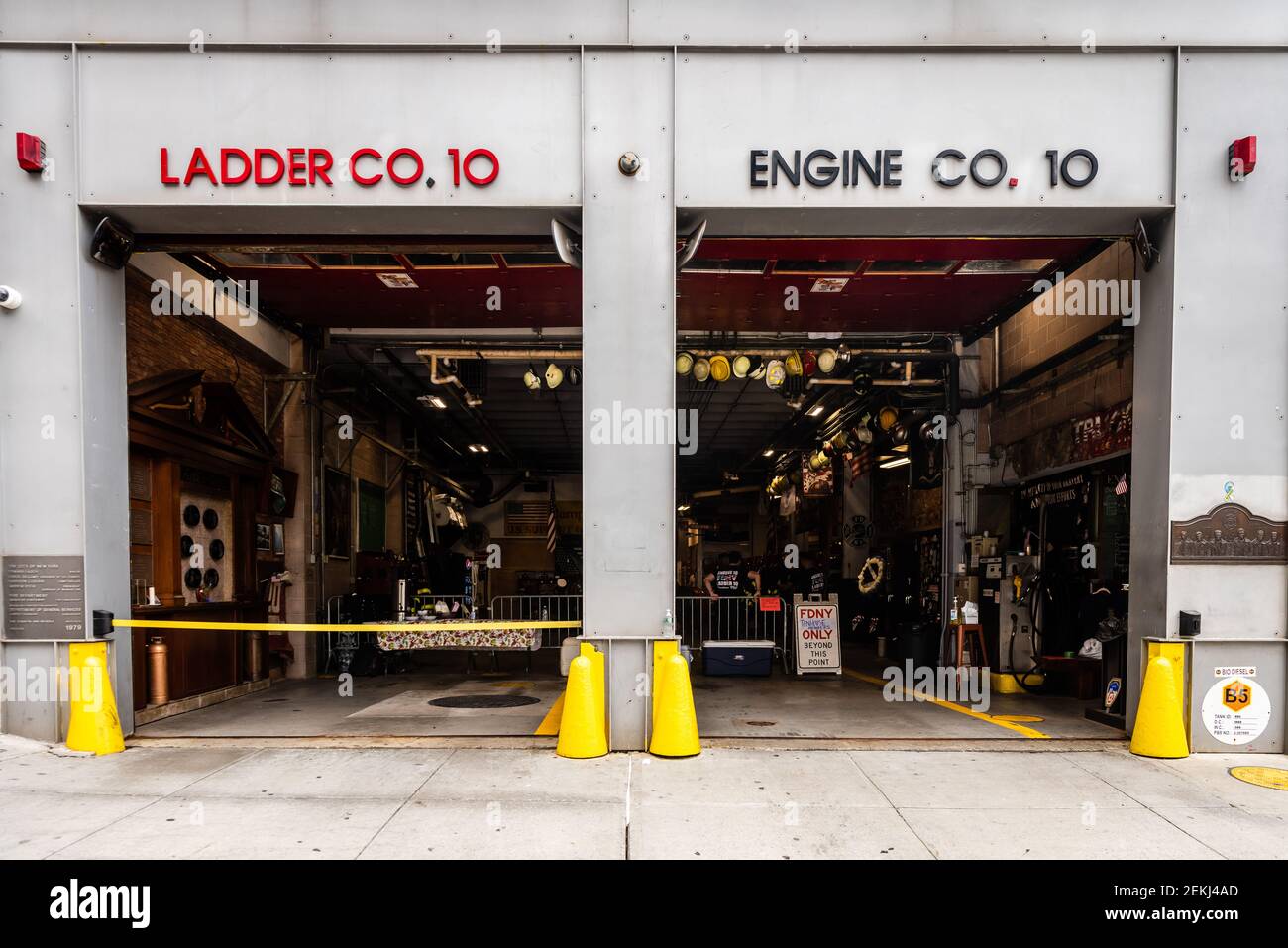 Ladder Co. 10/Engine Co. 10, which is located adjacent to where the ...