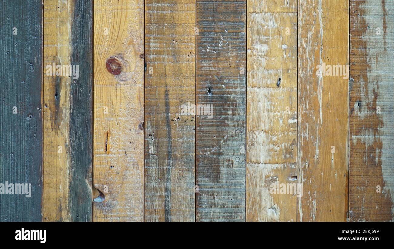 Vintage old wood texture in various colors Stock Photo - Alamy