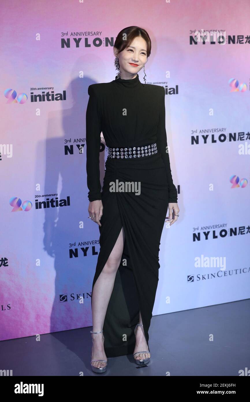 Chinese actress and singer Li Yitong attends NYLOON three-year ...