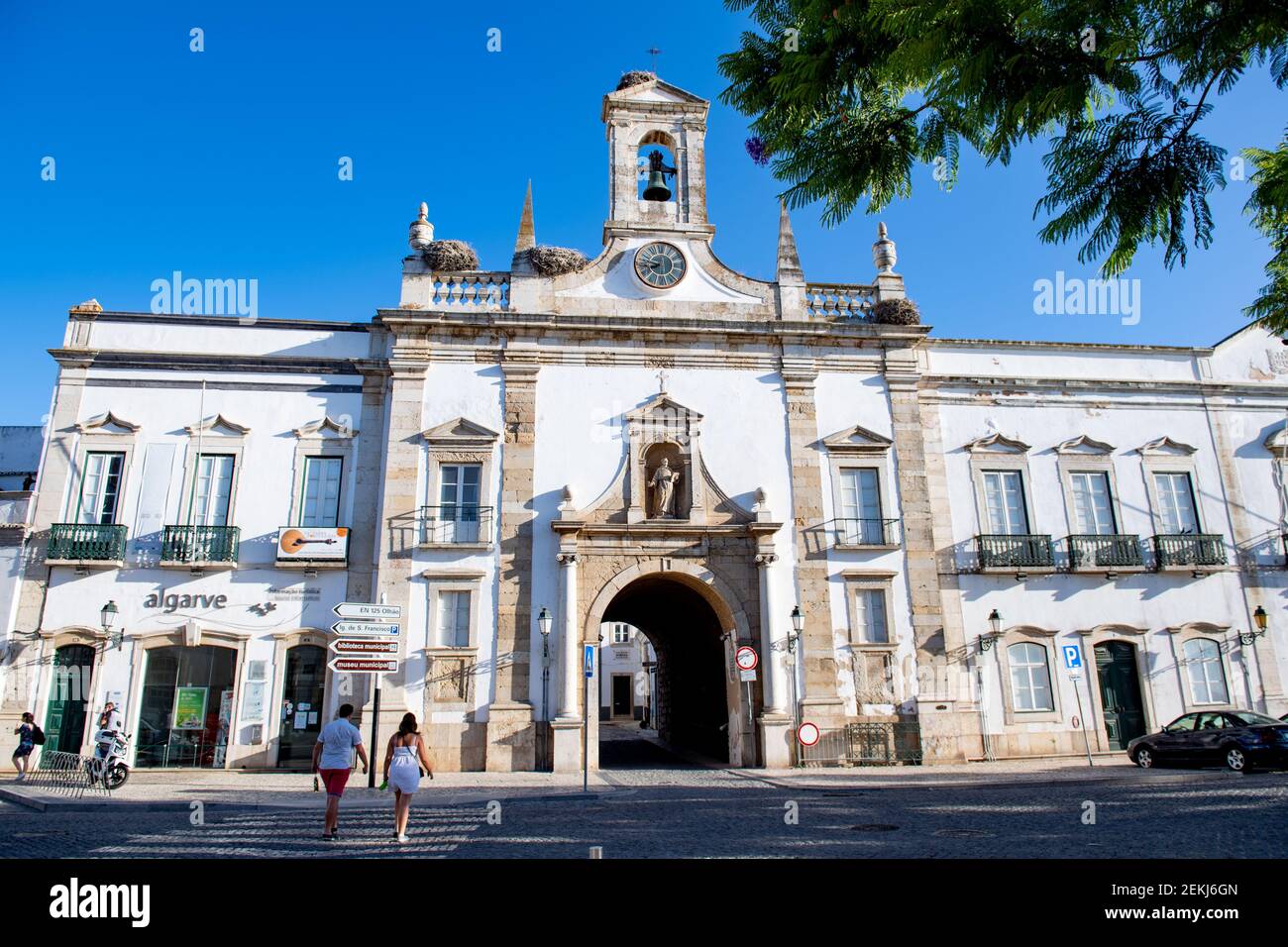 Harbour and streets of Faro, Portugal. (Photo by DPPA/Sipa USA Stock ...
