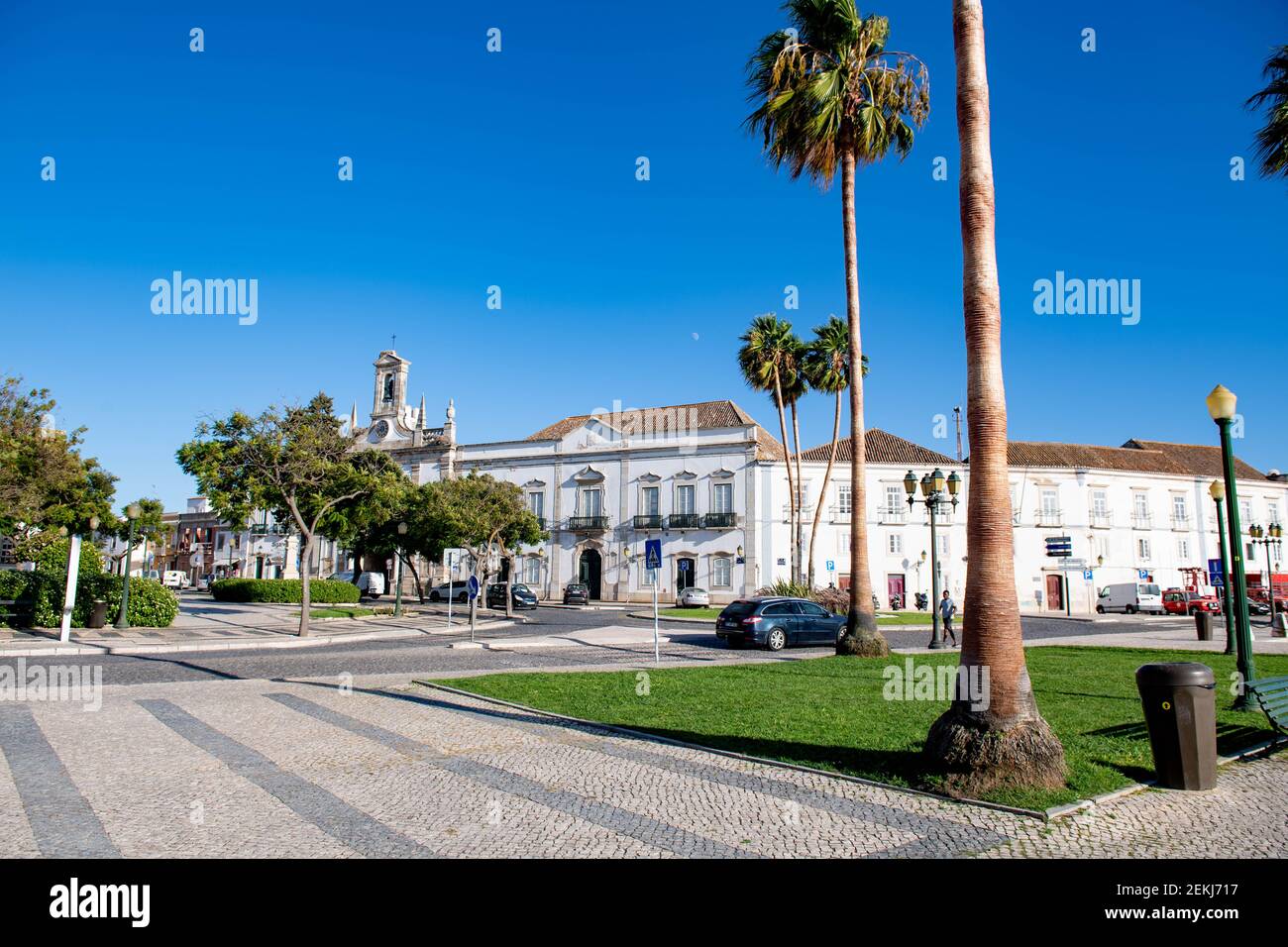 Harbour and streets of Faro, Portugal. (Photo by DPPA/Sipa USA Stock ...