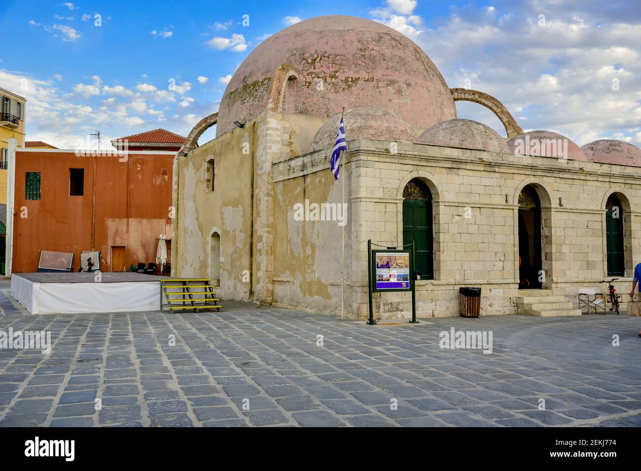 Chania crete mosque and church hi-res stock photography and images - Alamy