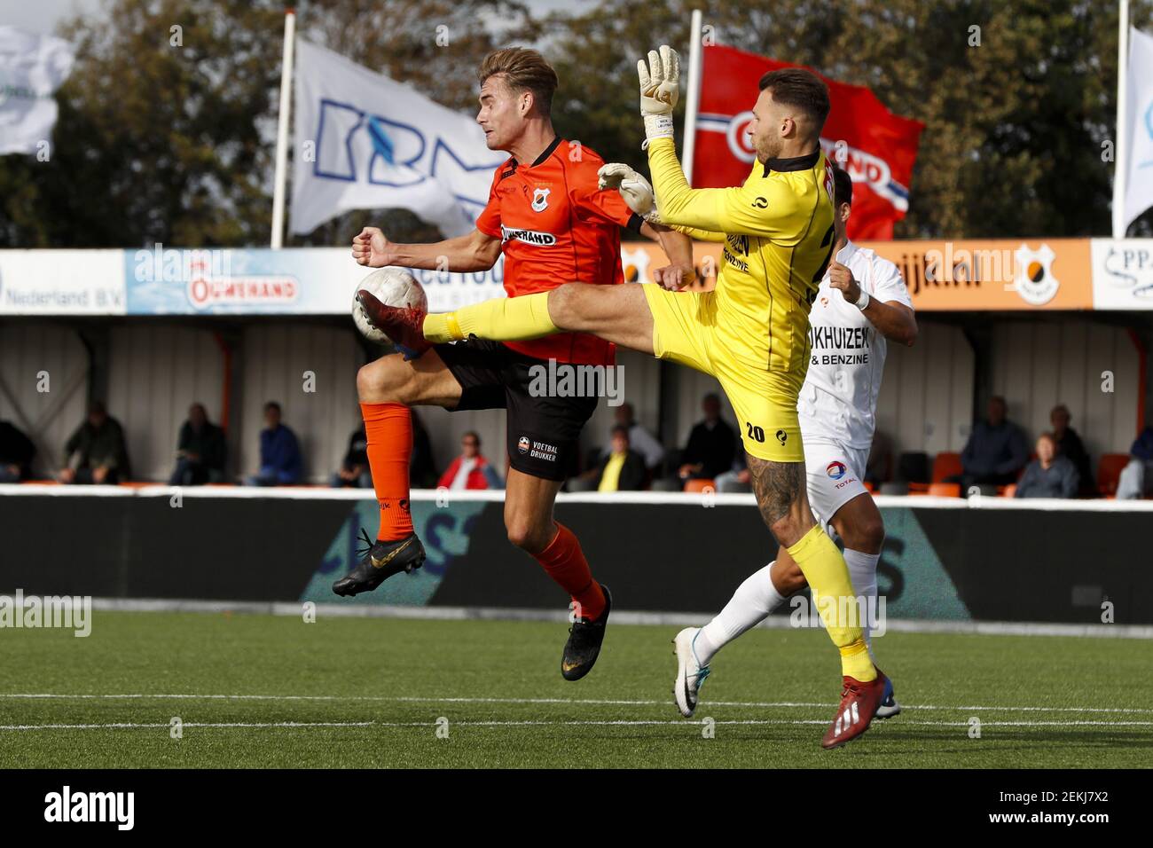 KATWIJK , 12-09-2020 , Sportpark De Krom , Dutch football , Tweede ...