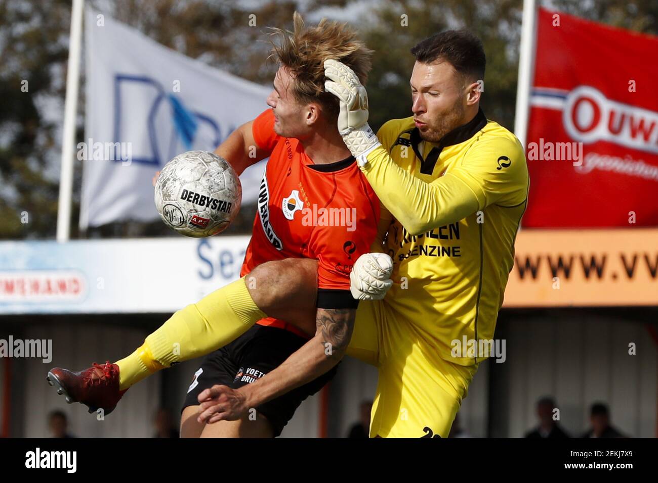 KATWIJK , 12-09-2020 , Sportpark De Krom , Dutch football , Tweede ...