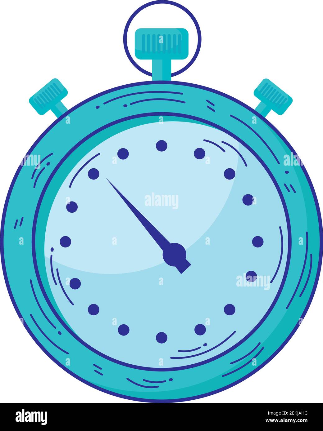 chronometer timer counter isolated icon Stock Vector Image & Art - Alamy